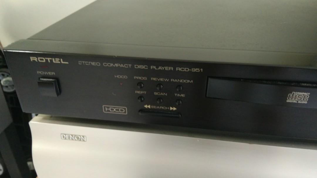 Rotel Audiophile CD Player (Rcd 951), Audio, Portable Music Players on ...
