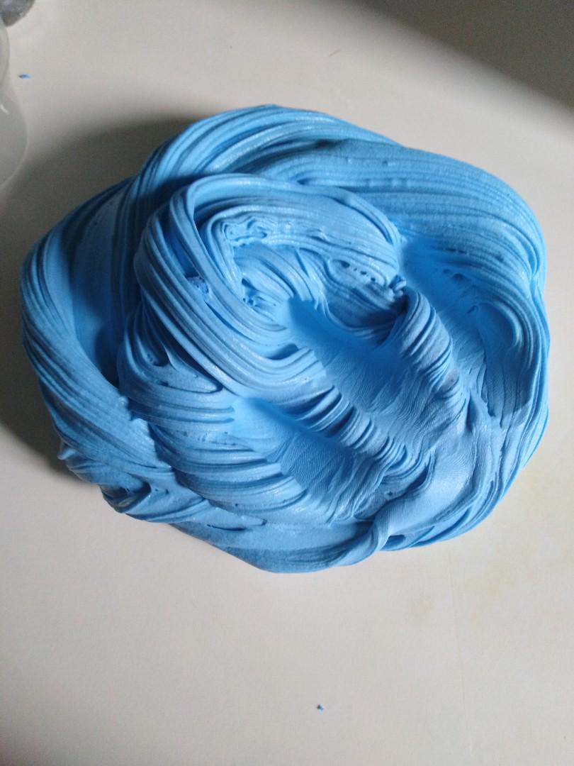 Smurf slime, Hobbies & Toys, Toys & Games on Carousell