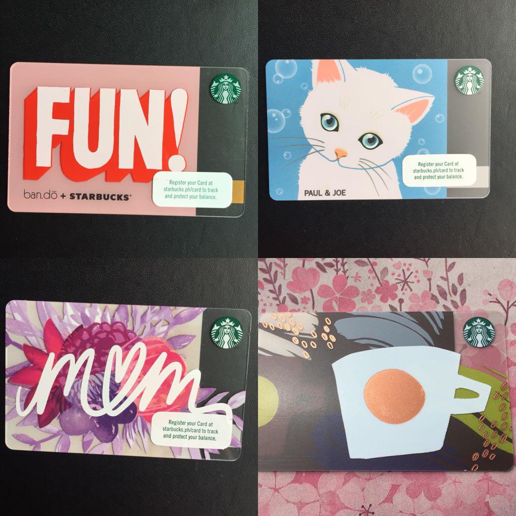 Starbucks Cards, Hobbies & Toys, Toys & Games on Carousell