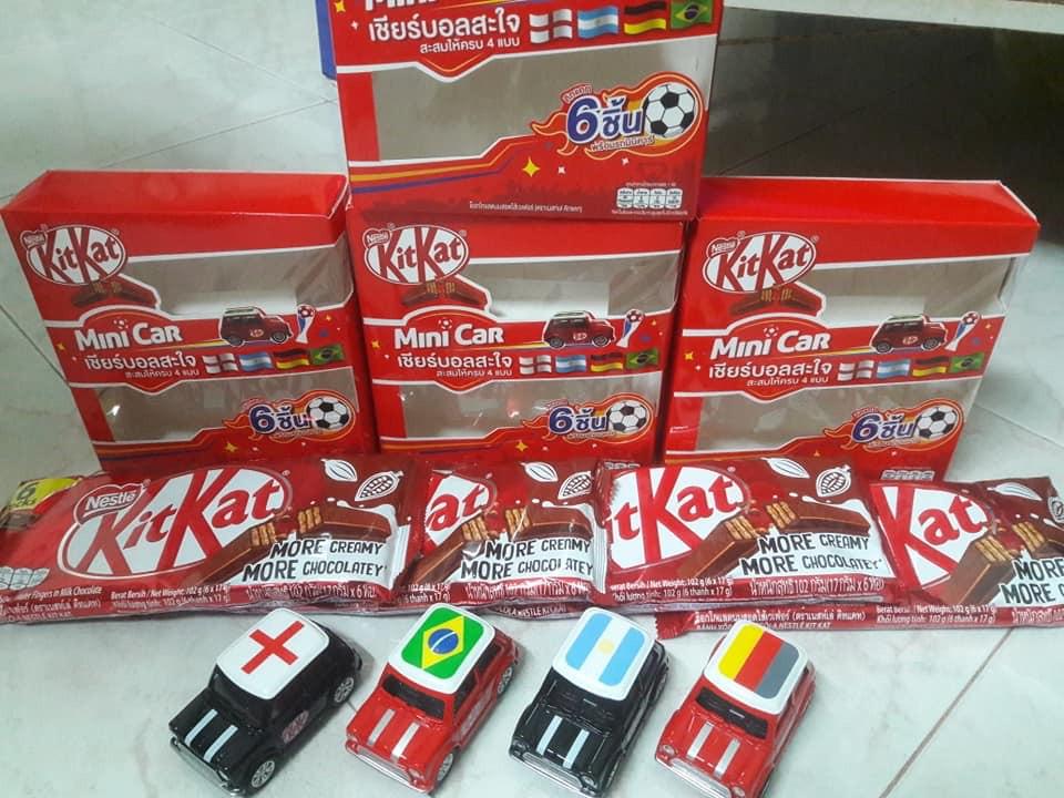 Thailand Kit Kat Limited World Cup Car, Food & Drinks, Packaged ...