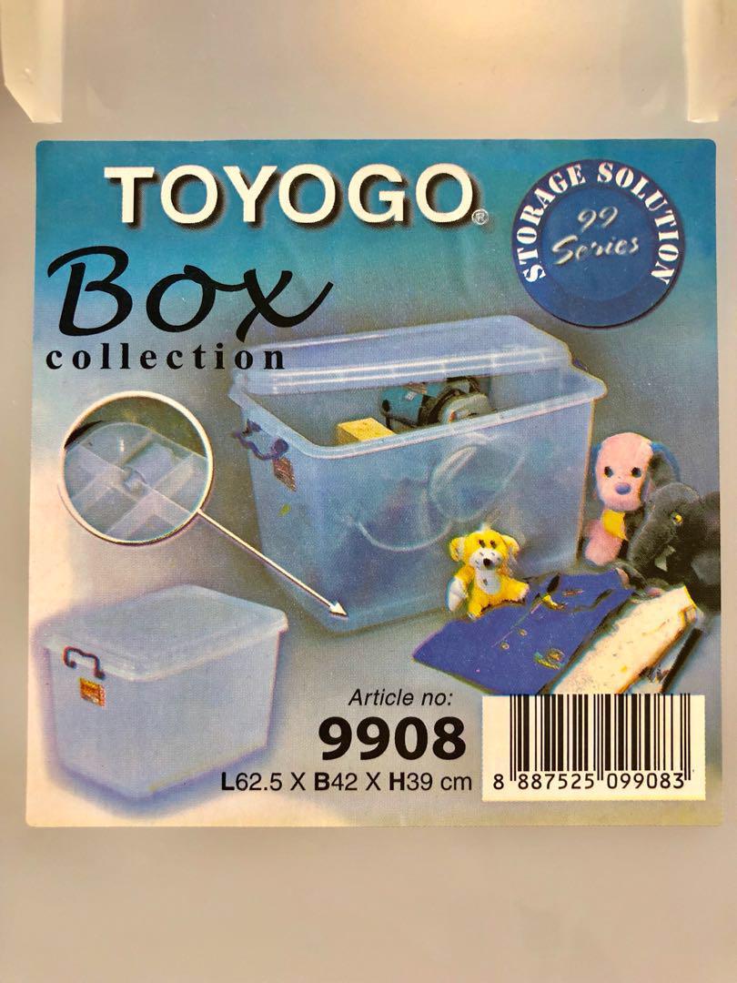 TOYOGO Storage Boxes 9908 (6 boxes), Furniture & Home Living, Home ...