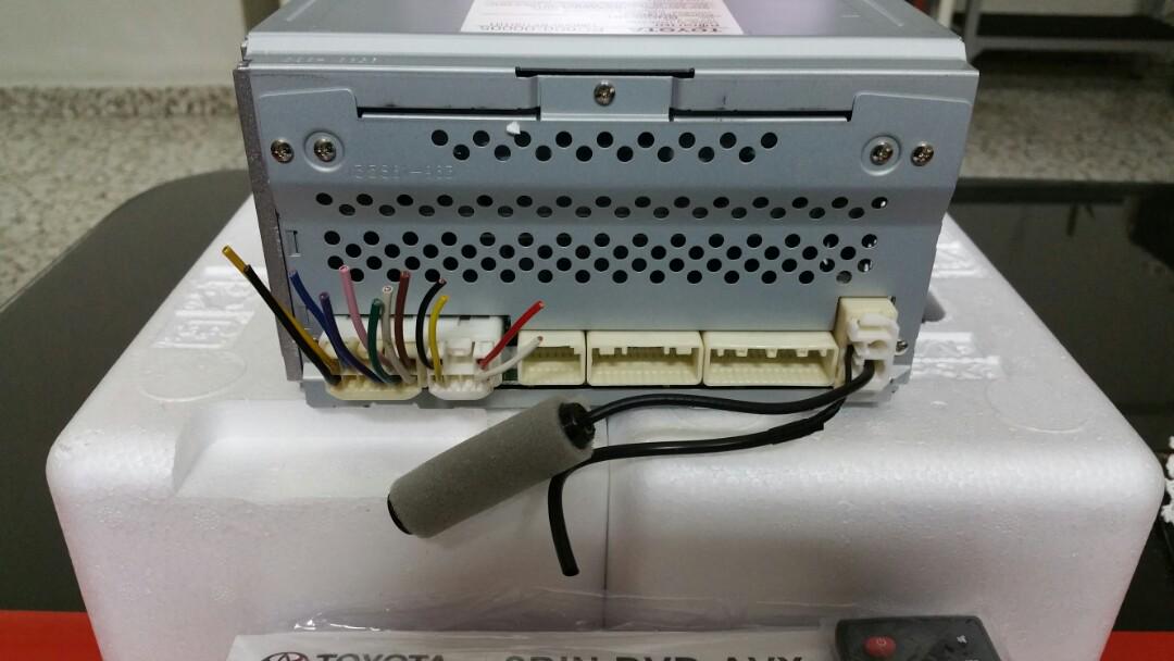 Toyota original 2Din DVD player PC600, Car Accessories, Electronics ...
