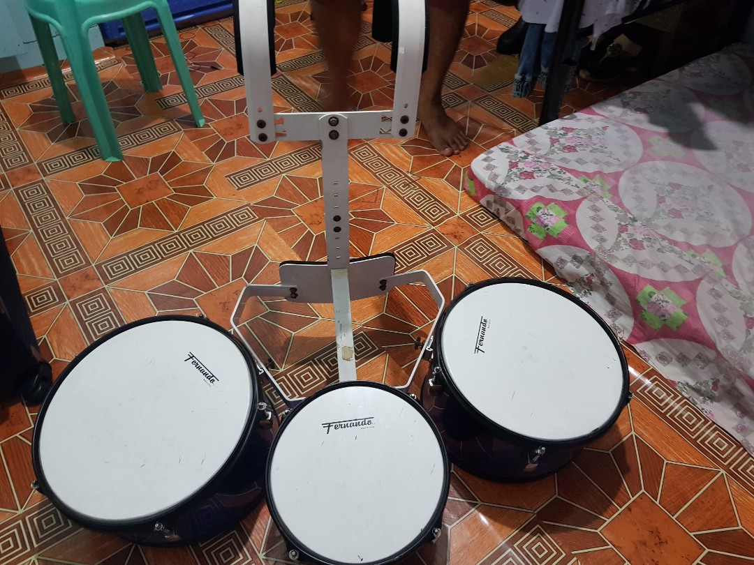 Trio drum, Hobbies & Toys, Music & Media, Musical Instruments on Carousell