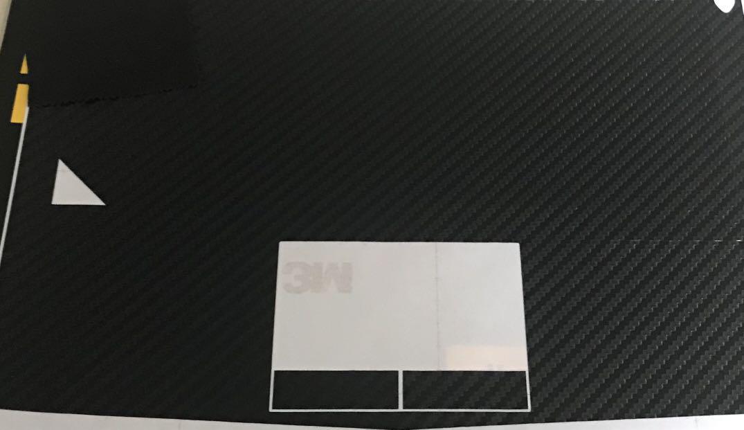 Alienware 13 R3 Palmrest Black Carbon Fiber Skin, Computers & Tech ...