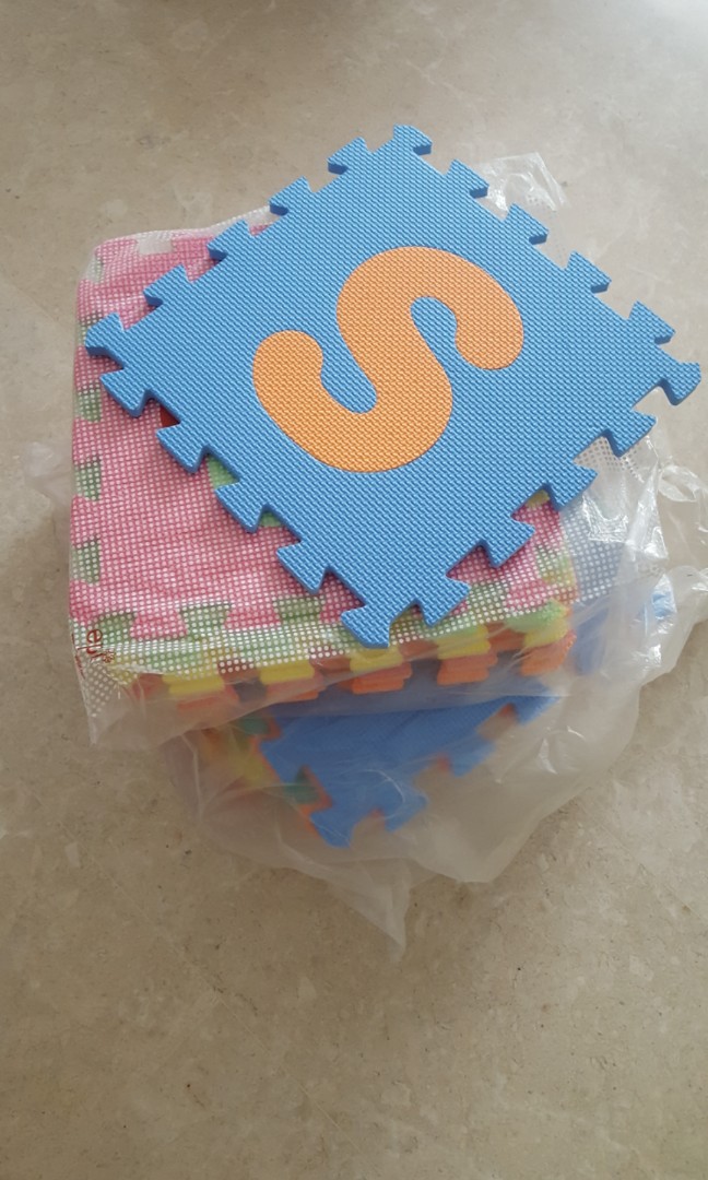 Alphabet Puzzle matt, Hobbies & Toys, Toys & Games on Carousell