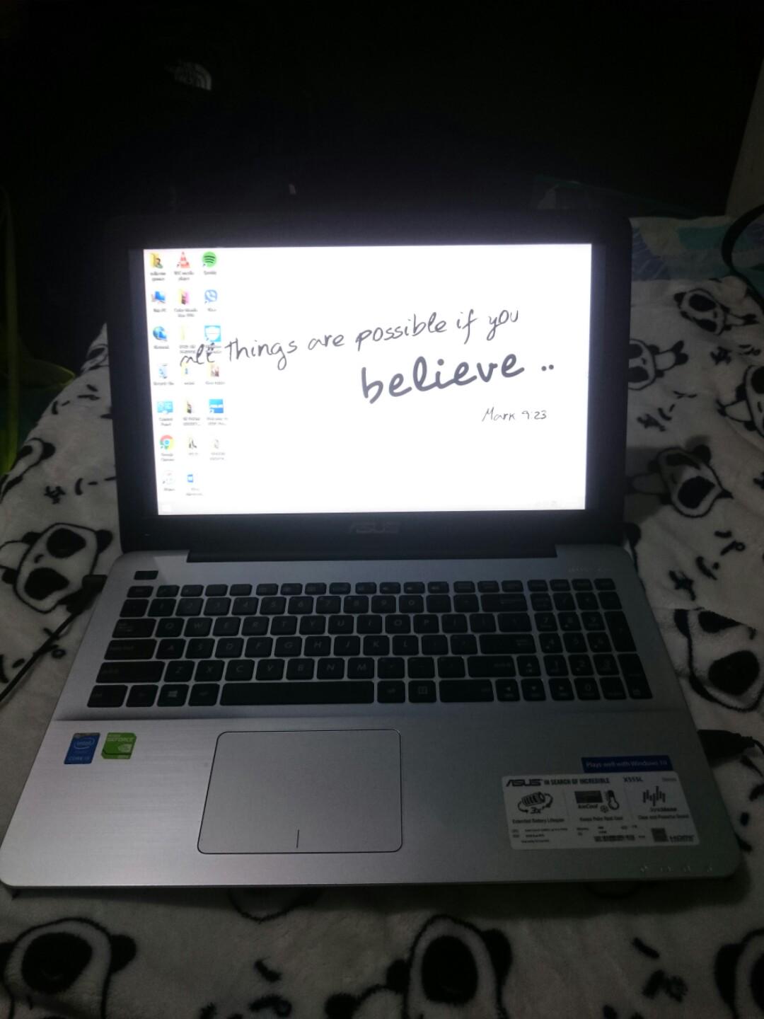 Asus X555LJ-XX035H 15.6-inch HD Intel Core i5-5200U/4GB/1TB/2GB GeForce 920M/Windows 8 ...