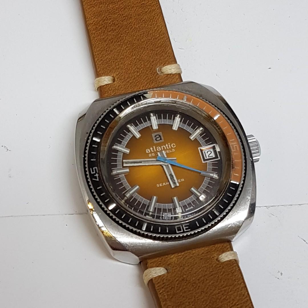 Atlantic Seahunter Watch, Women's Fashion, Watches & Accessories ...