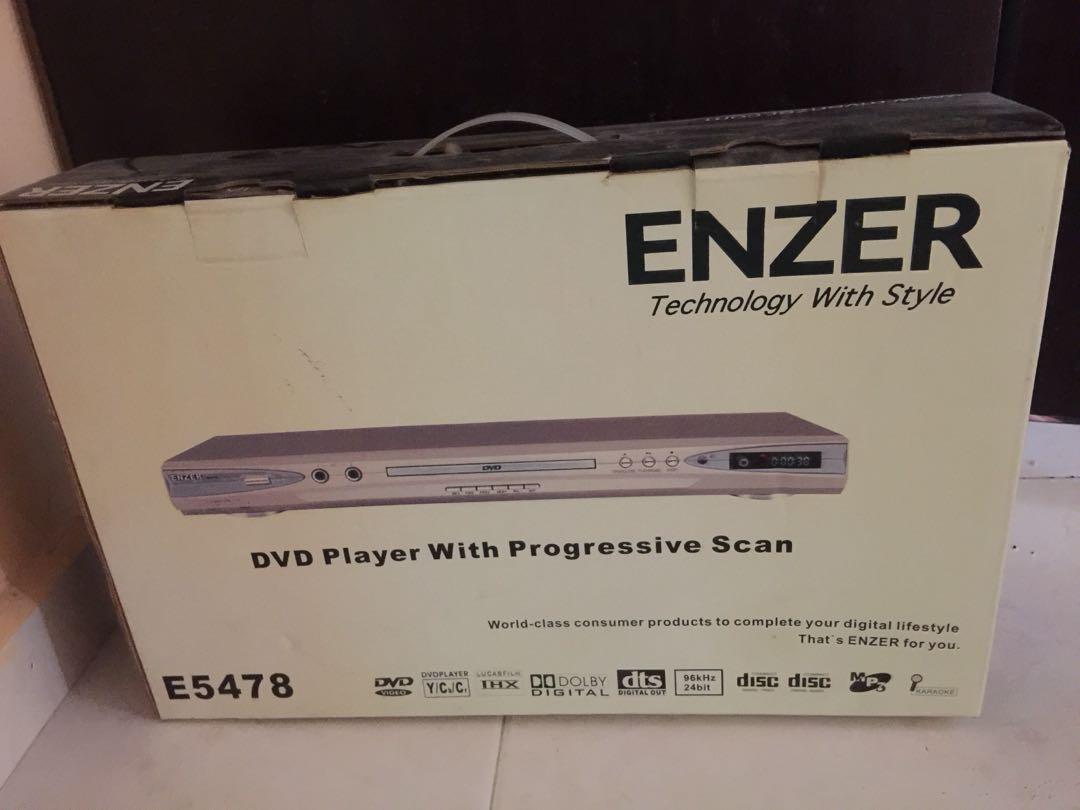 Brand new enzer DVD player, TV & Home Appliances, TV & Entertainment ...