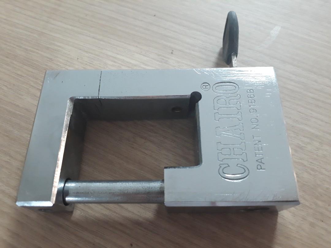 Chairo 91868 Heavy Duty Home HDB Grill Gate High Security Lock (Retail ...