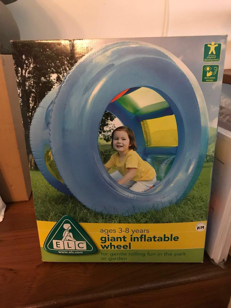 Giant inflatable wheel, Hobbies & Toys, Toys & Games on Carousell