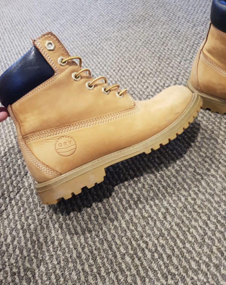 Greyder boots, Men's Fashion on Carousell