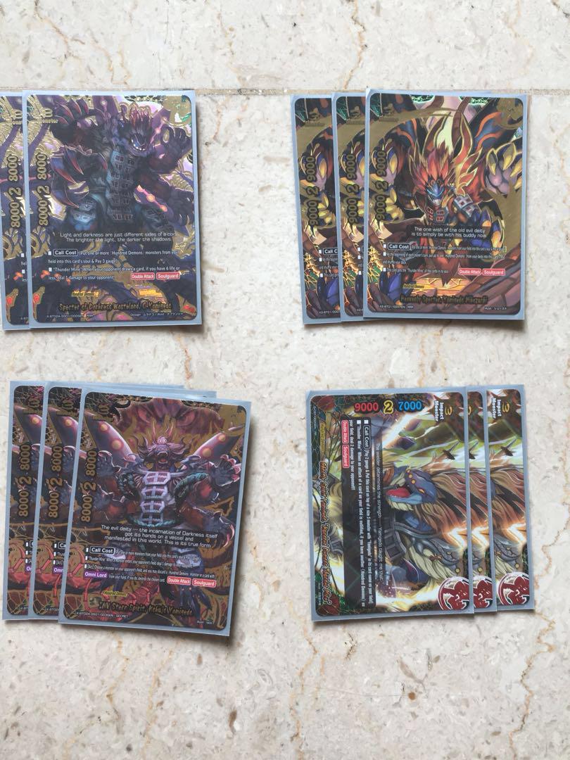 Hundred Demons Yamigedo Deck Buddyfight, Hobbies & Toys, Toys & Games ...