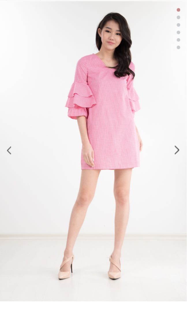 Jaako dress in Gingham Navy, Women's Fashion, Dresses & Sets, Dresses ...