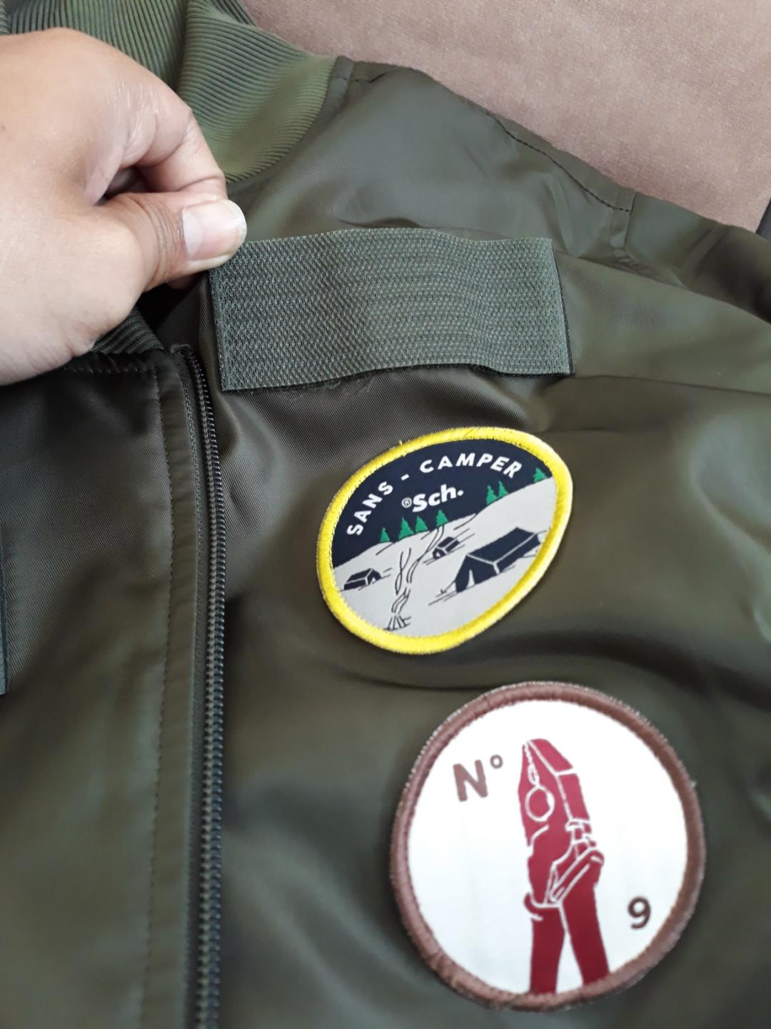 Jaket Bomber RSCH (Ouval Research), Fesyen Pria, Pakaian di Carousell