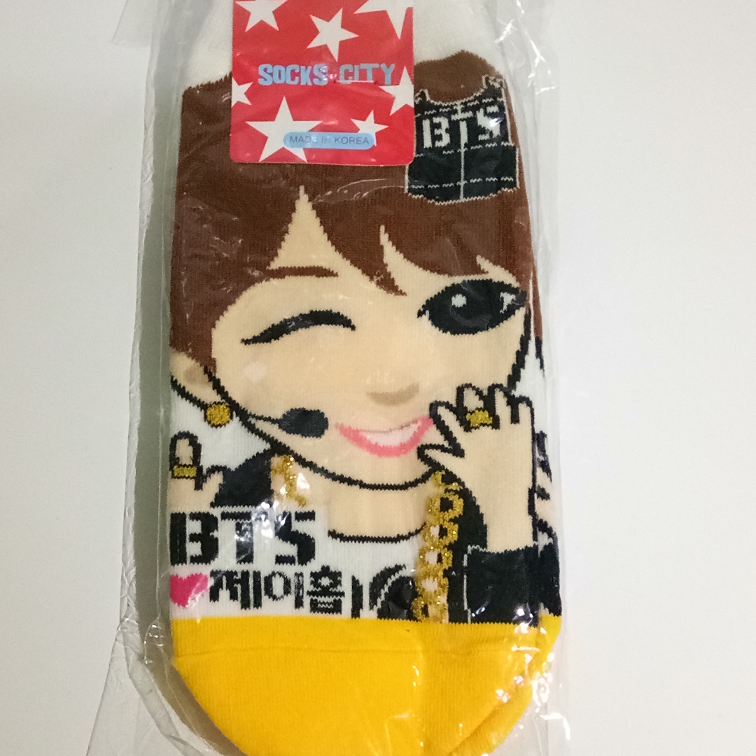 K-pop Socks - BTS - J Hope, Hobbies & Toys, Memorabilia & Collectibles ...