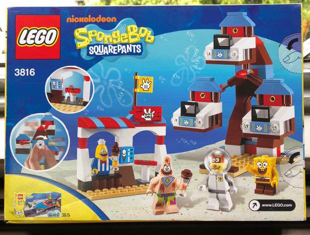 LEGO 3816 Spongebob Squarepants Glove World, Toys & Games, Bricks ...