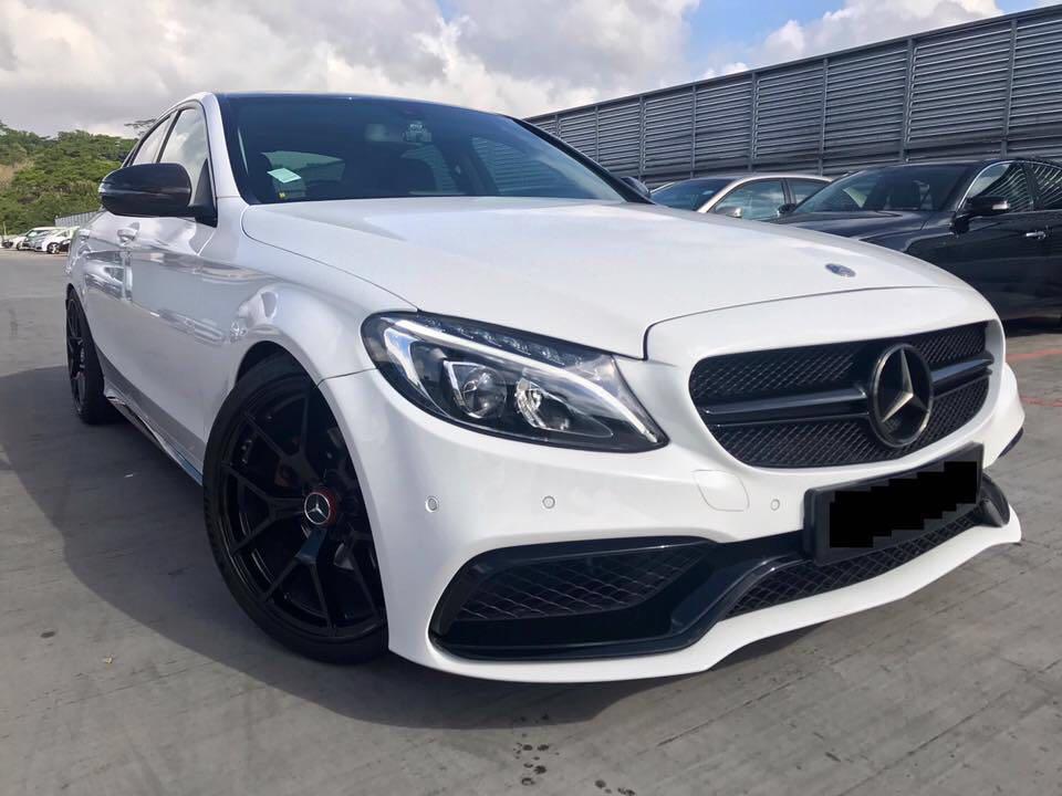 Mercedes Benz W205 C63 AMG kit for saloon/coupe models, Car Accessories ...