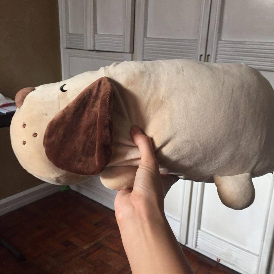 Miniso Dog plushie, Babies & Kids, Infant Playtime on Carousell