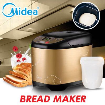 NEW Midea Bread Maker EHS15AP-PGS, TV & Home Appliances, Kitchen ...