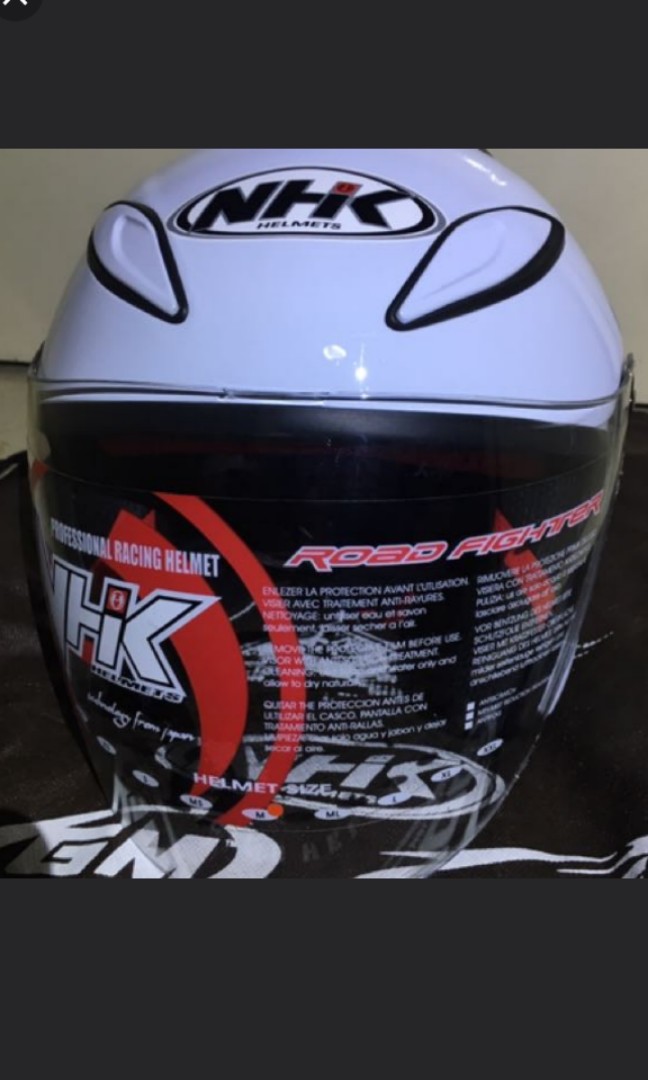 NHK Helmet, Motorcycles, Motorcycle Apparel on Carousell