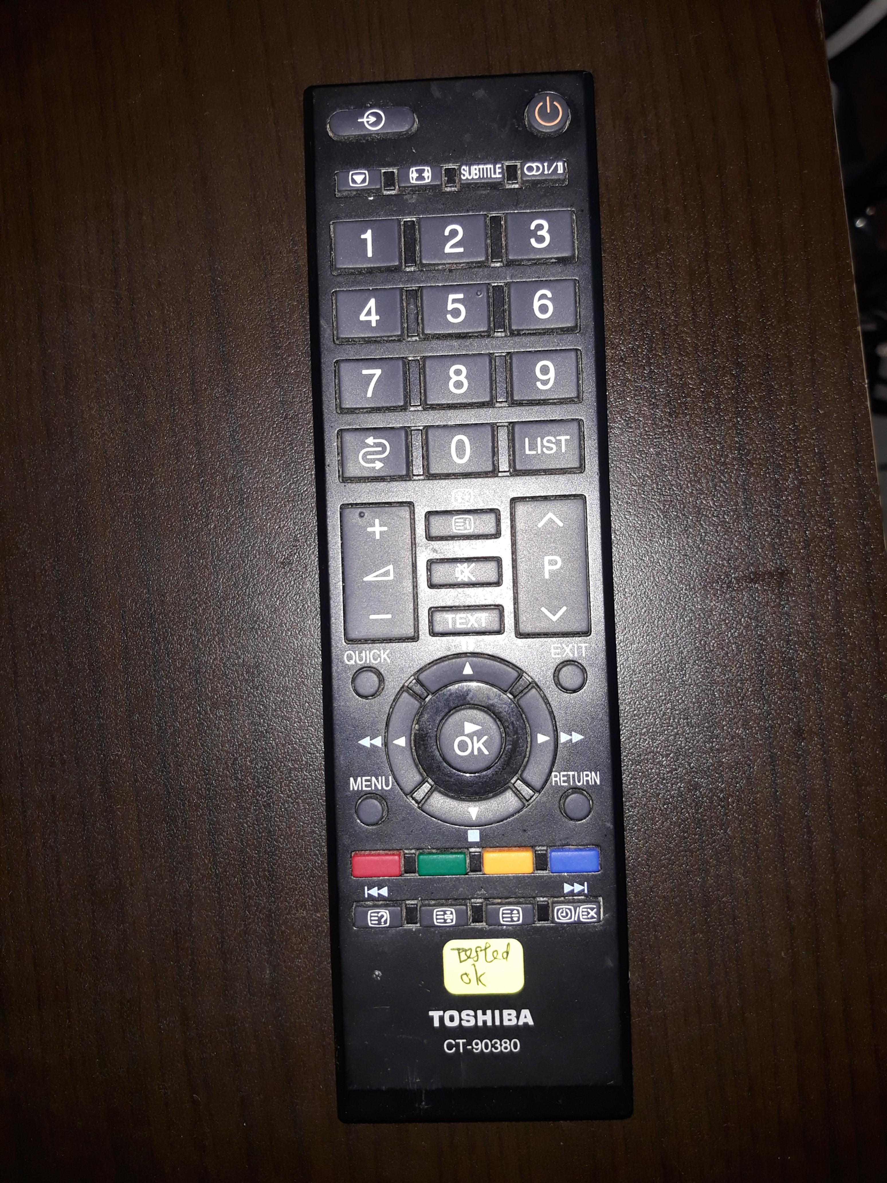 Remote Control TV, TV & Home Appliances, TV & Entertainment, TV Parts ...
