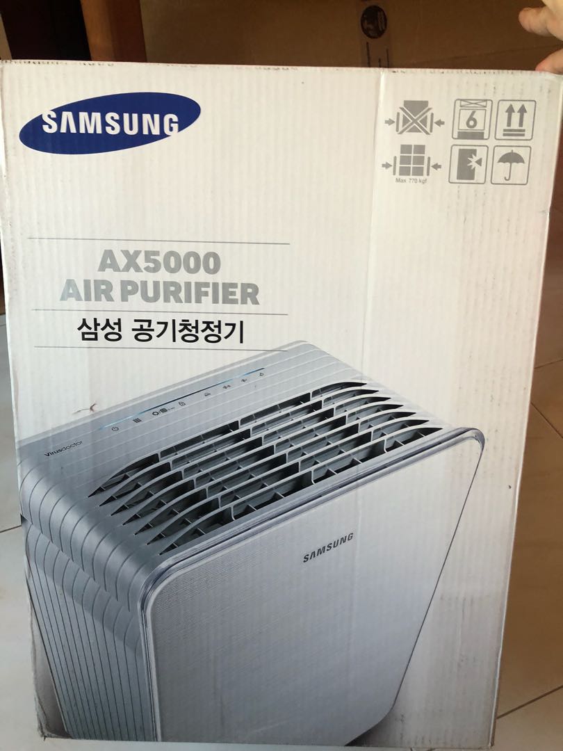 Samsung Air Purifier AX5000, TV & Home Appliances, Air Purifiers ...