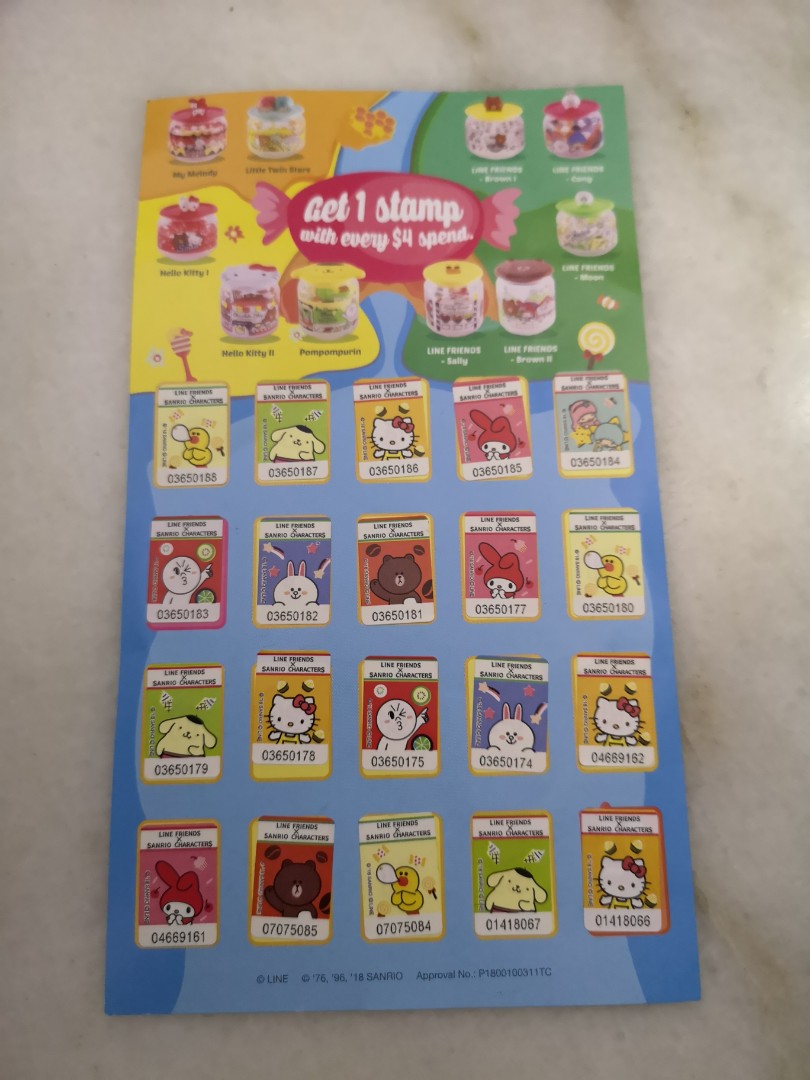 Sanrio 711 seven eleven 7-11 stickers, Everything Else on Carousell