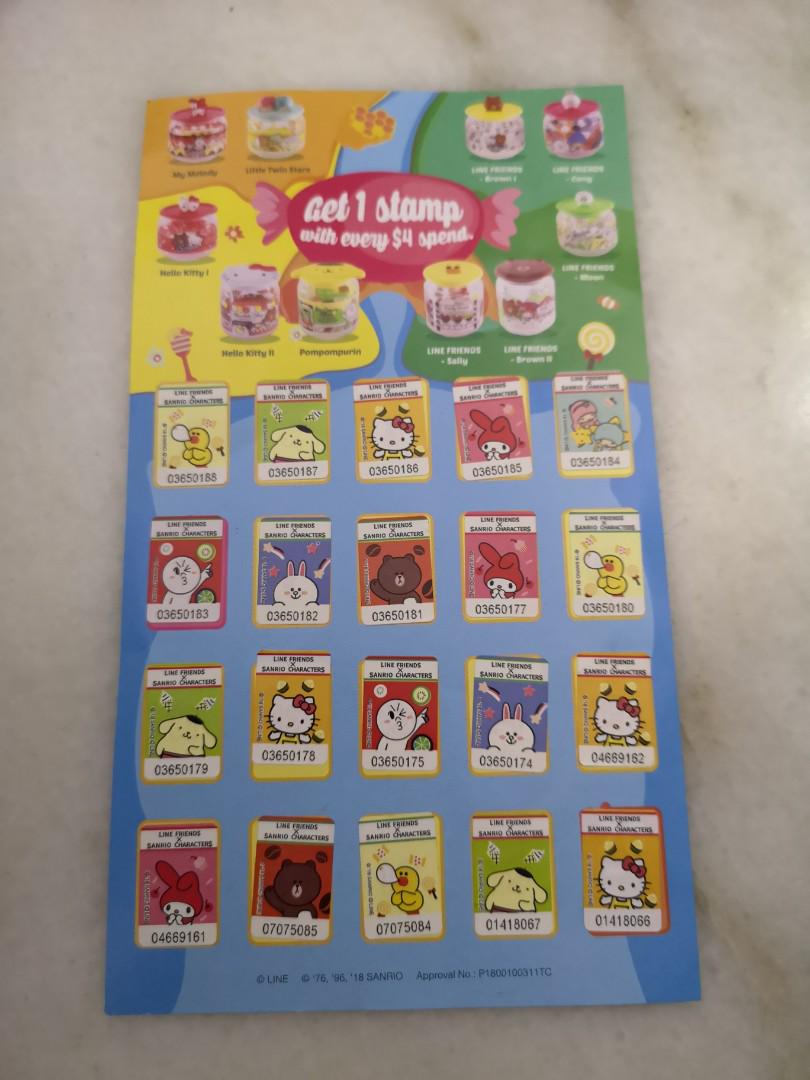 Sanrio 711 seven eleven 7-11 stickers, Everything Else on Carousell
