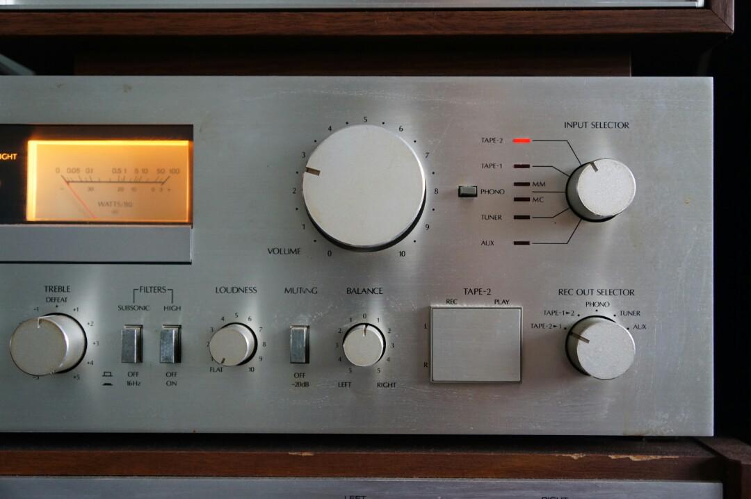 Sansui A-80 Integrated Amplifier, Audio, Other Audio Equipment on Carousell