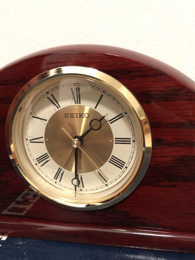 Seiko Table Clock, Furniture & Home Living, Home Decor, Other Home ...