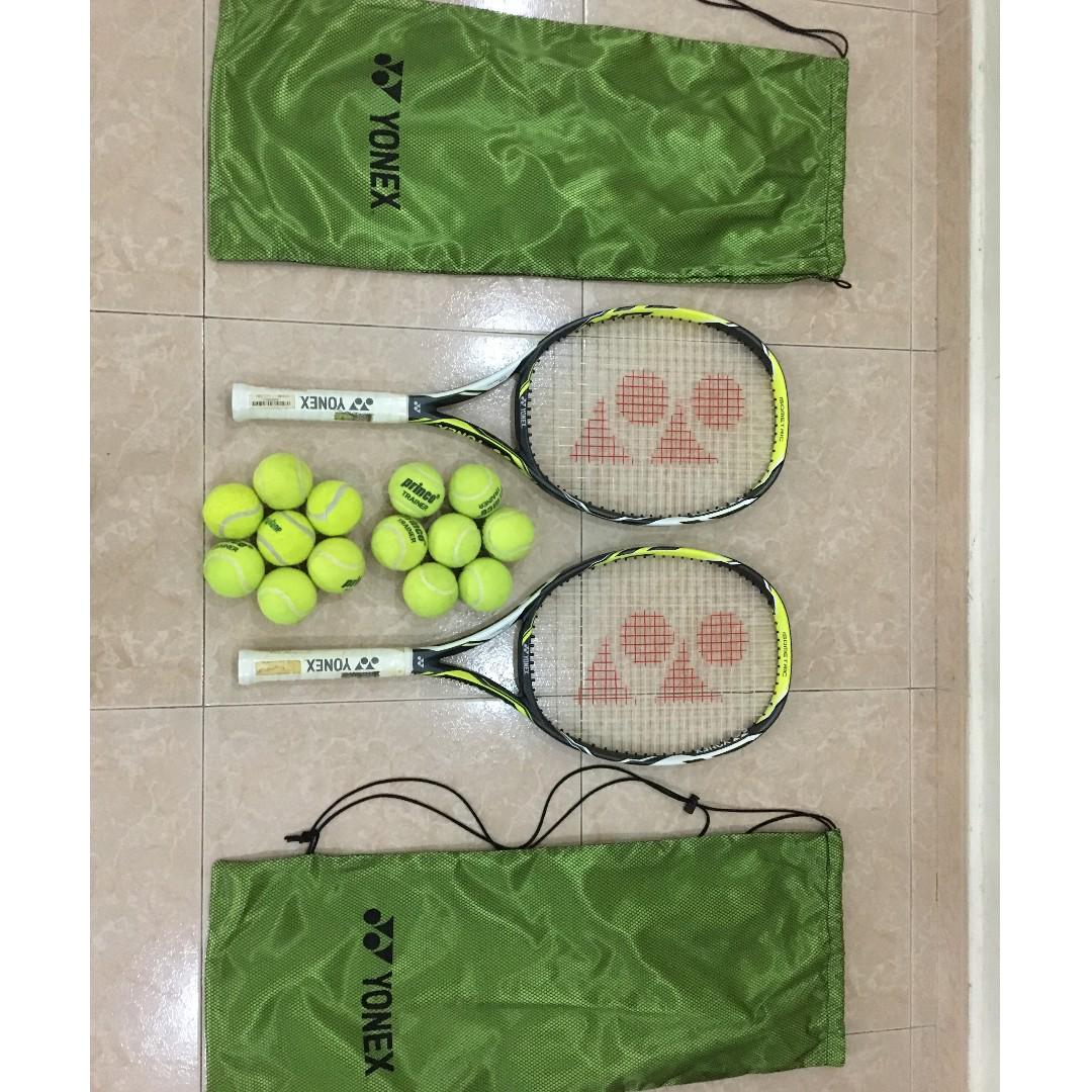 Tennis Racquets (Yonex Isometric), Sports Equipment, Sports & Games ...
