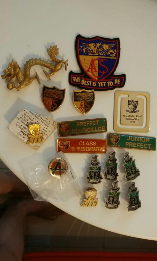 ACS and Raffles collectible pins, Hobbies & Toys, Memorabilia ...