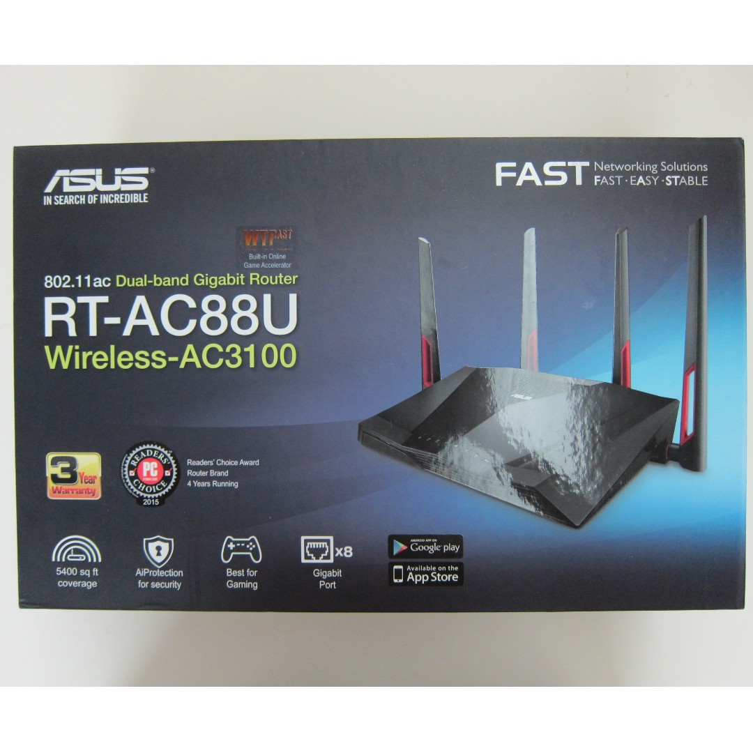 ASUS RT AC88U, Computers & Tech, Parts & Accessories, Networking on ...
