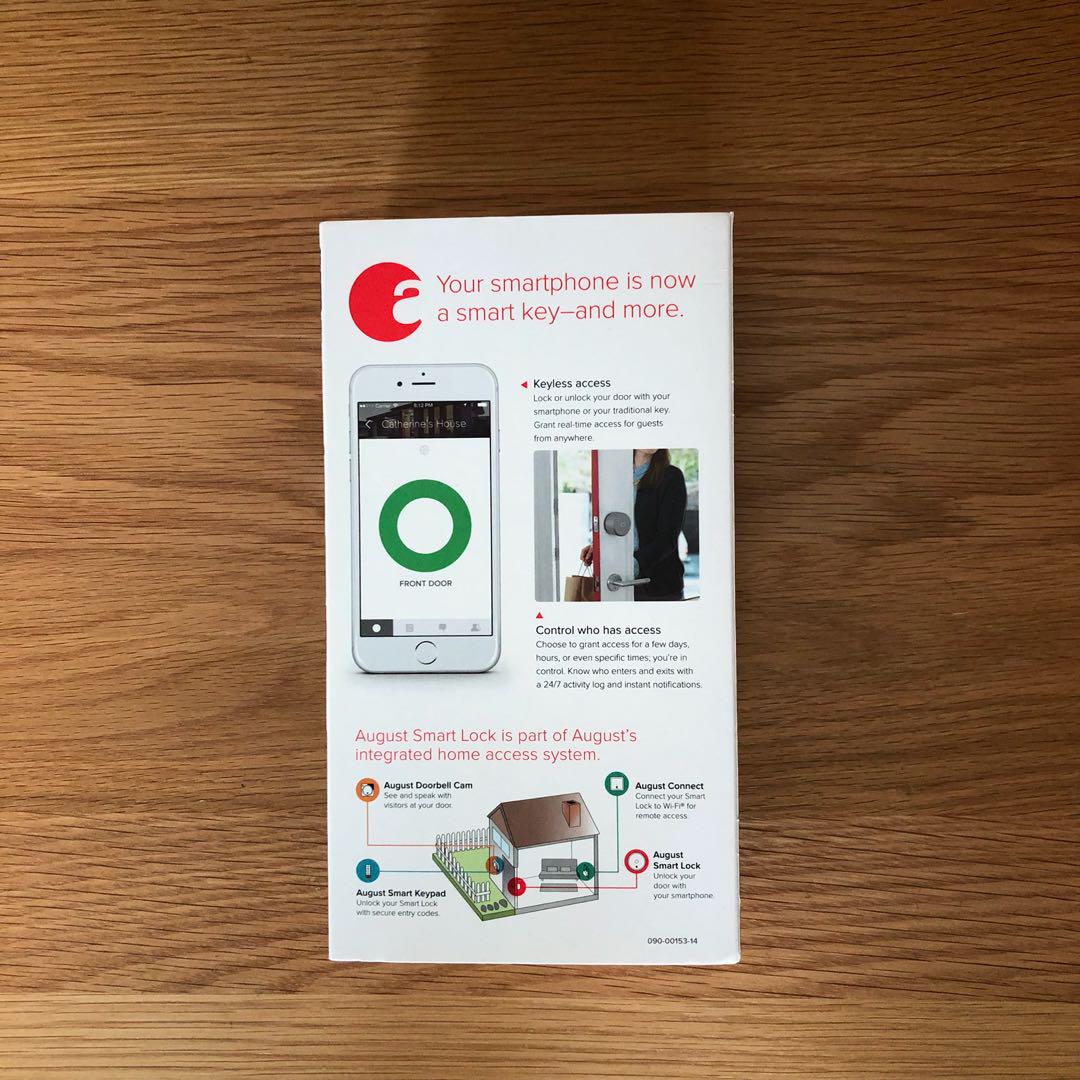 August Smart Lock 2nd Gen, Mobile Phones & Gadgets, Mobile & Gadget ...