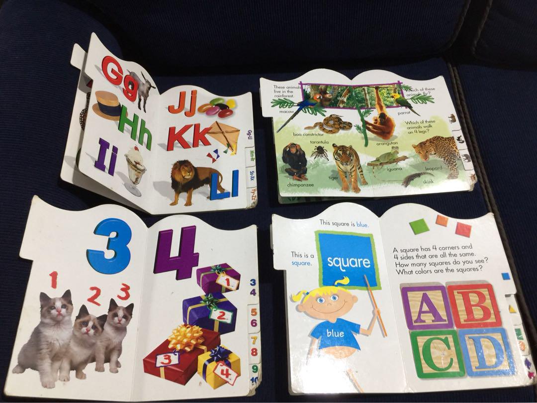 Brainy Baby set of 4 books for babies (educational), Hobbies & Toys ...