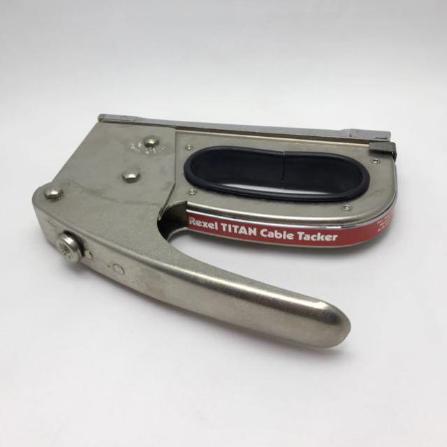 Cable Tacker / Rexel Titan Cable Tacker, Furniture & Home Living, Home ...