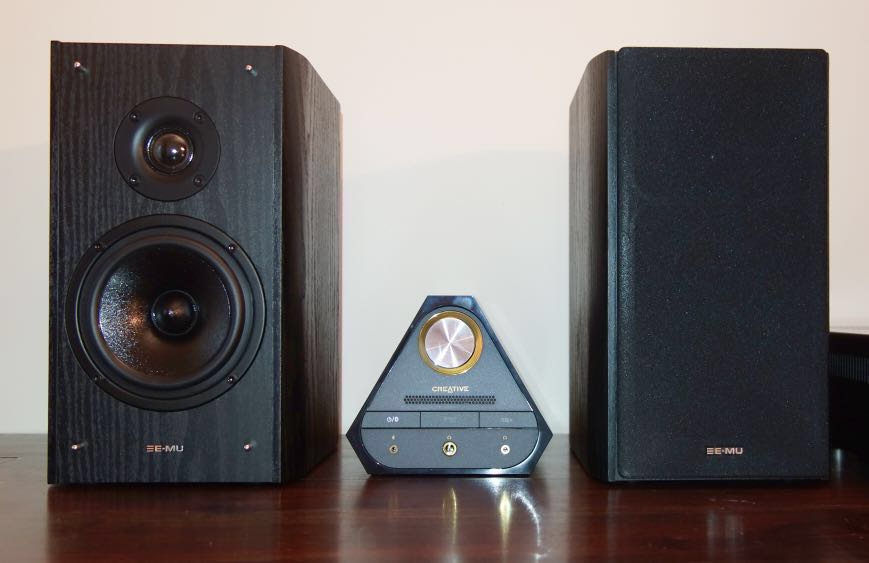 Creative X7 amplifier and Emu-xm7 speakers, Audio, Soundbars, Speakers ...
