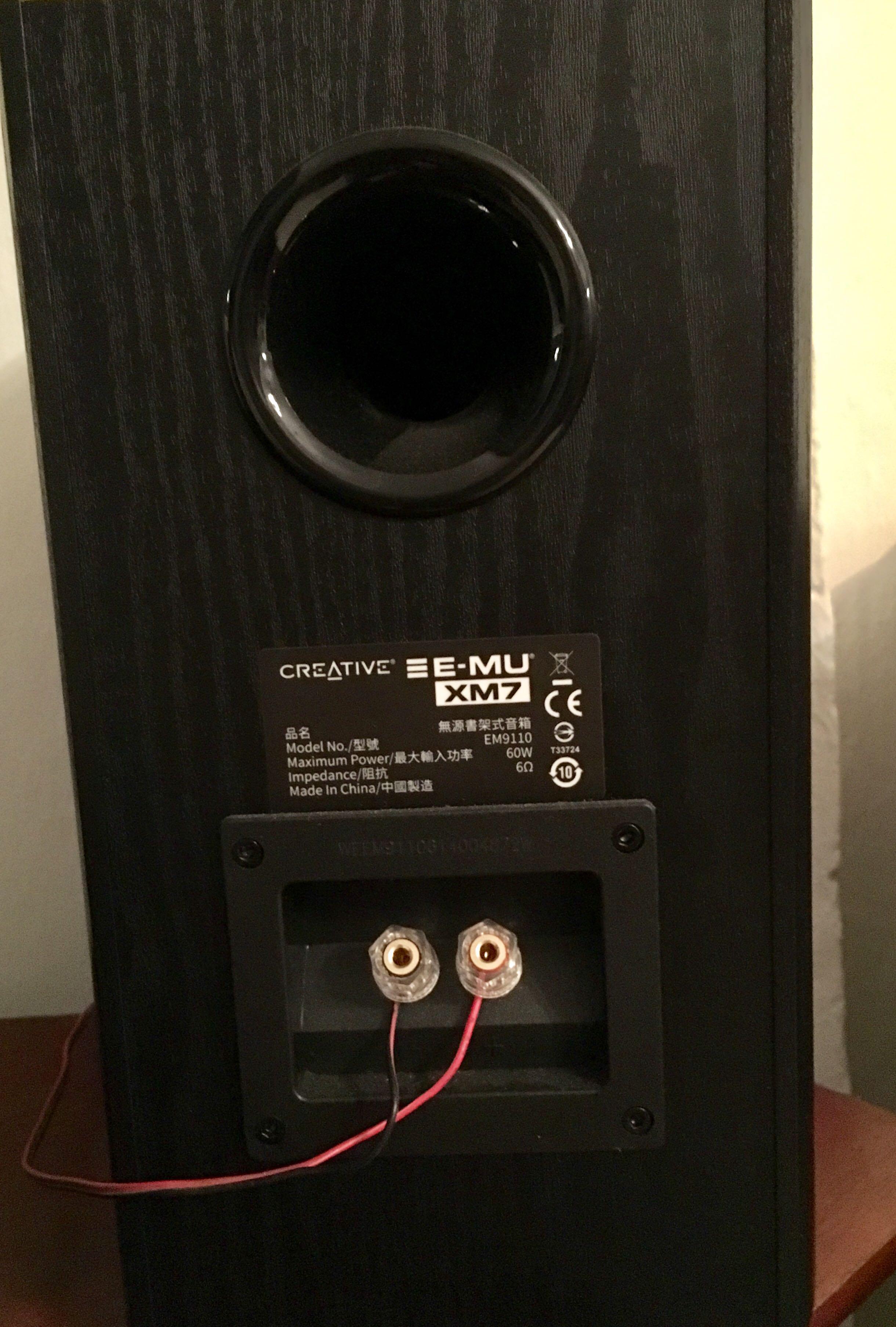 Creative X7 amplifier and Emu-xm7 speakers, Audio, Soundbars, Speakers ...