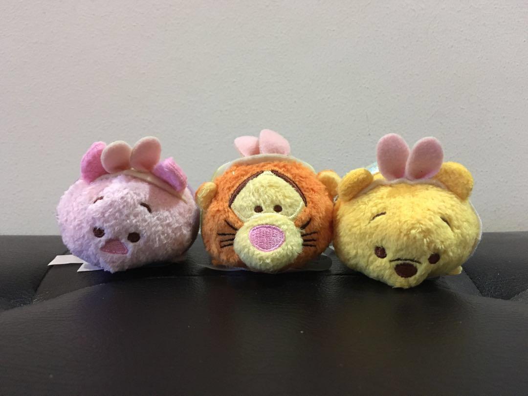 Disney tsum tsum (Tigger, Pooh, Piglet), Hobbies & Toys, Toys & Games ...