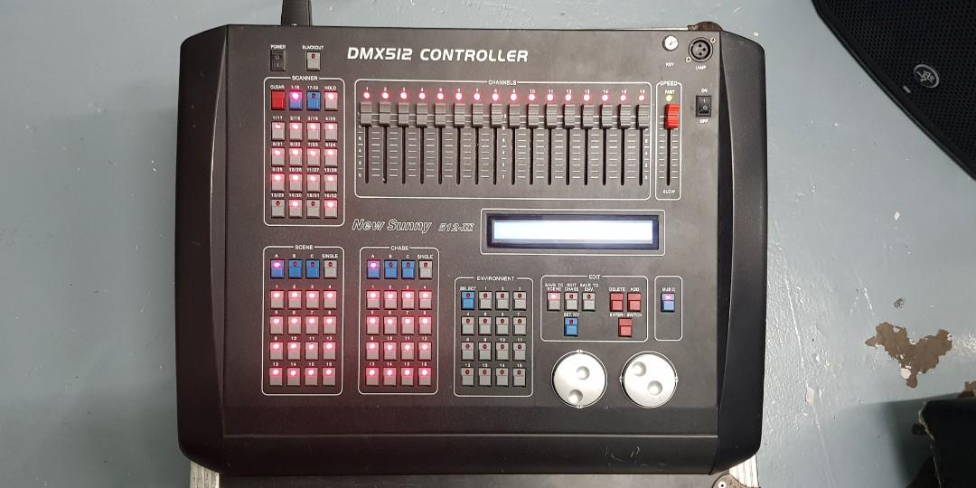 Dmx Controller Audio Portable Audio Accessories On Carousell