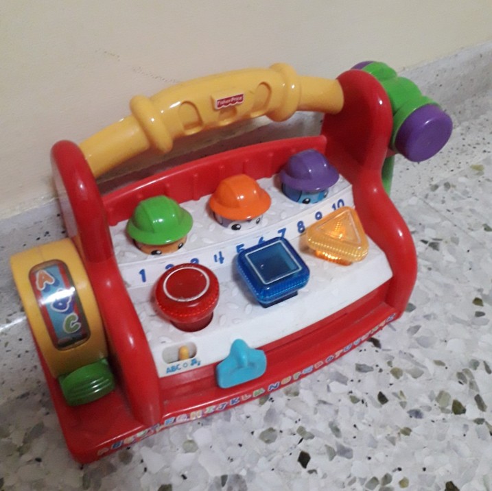 Fisher Price Laugh & Learn Tool Bench, Babies & Kids, Infant Playtime ...