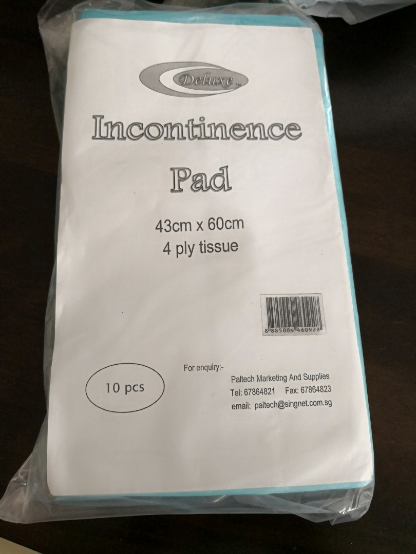 Incontinence pad - blue sheet, Babies & Kids, Maternity Care on Carousell