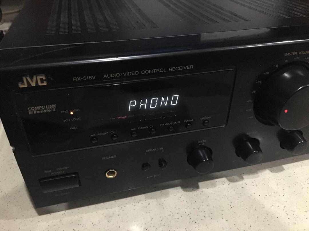 JVC RX-518v, Audio, Other Audio Equipment on Carousell