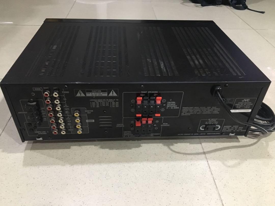 JVC RX-518v, Audio, Other Audio Equipment on Carousell
