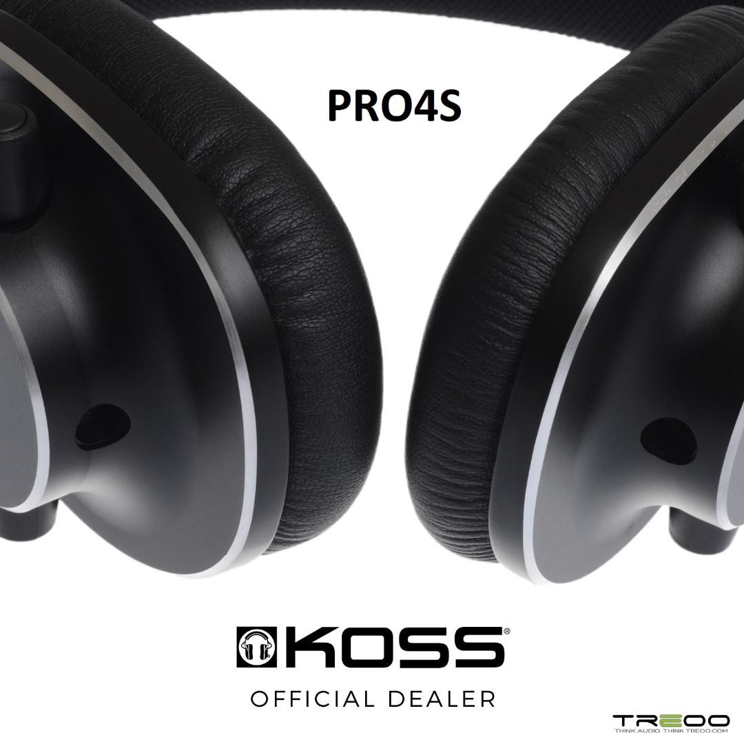 Koss Pro4S Studio Over-Ear Headphone, Audio, Headphones & Headsets on ...