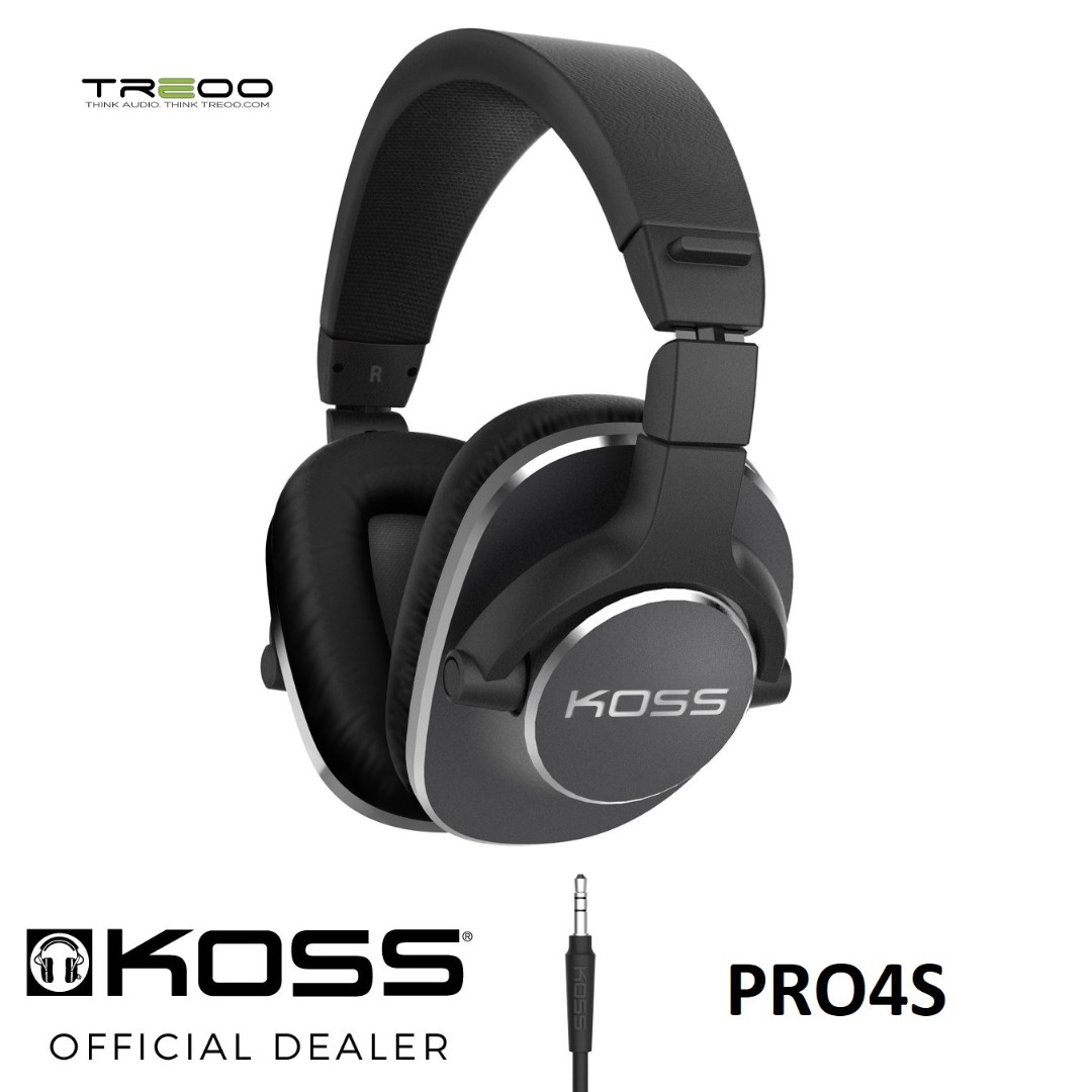 Koss Pro4S Studio Over-Ear Headphone, Audio, Headphones & Headsets on ...