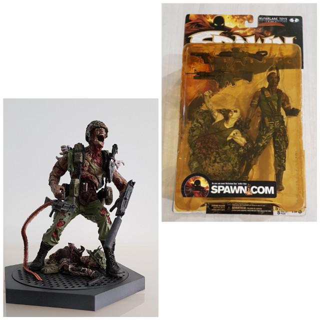 Mcfarlane Spawn Series 17 & 23 , Al Simmons (x2 figures), Hobbies ...