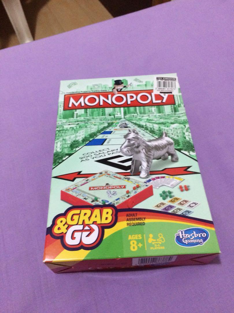 Monopoly mini board game, Hobbies & Toys, Toys & Games on Carousell