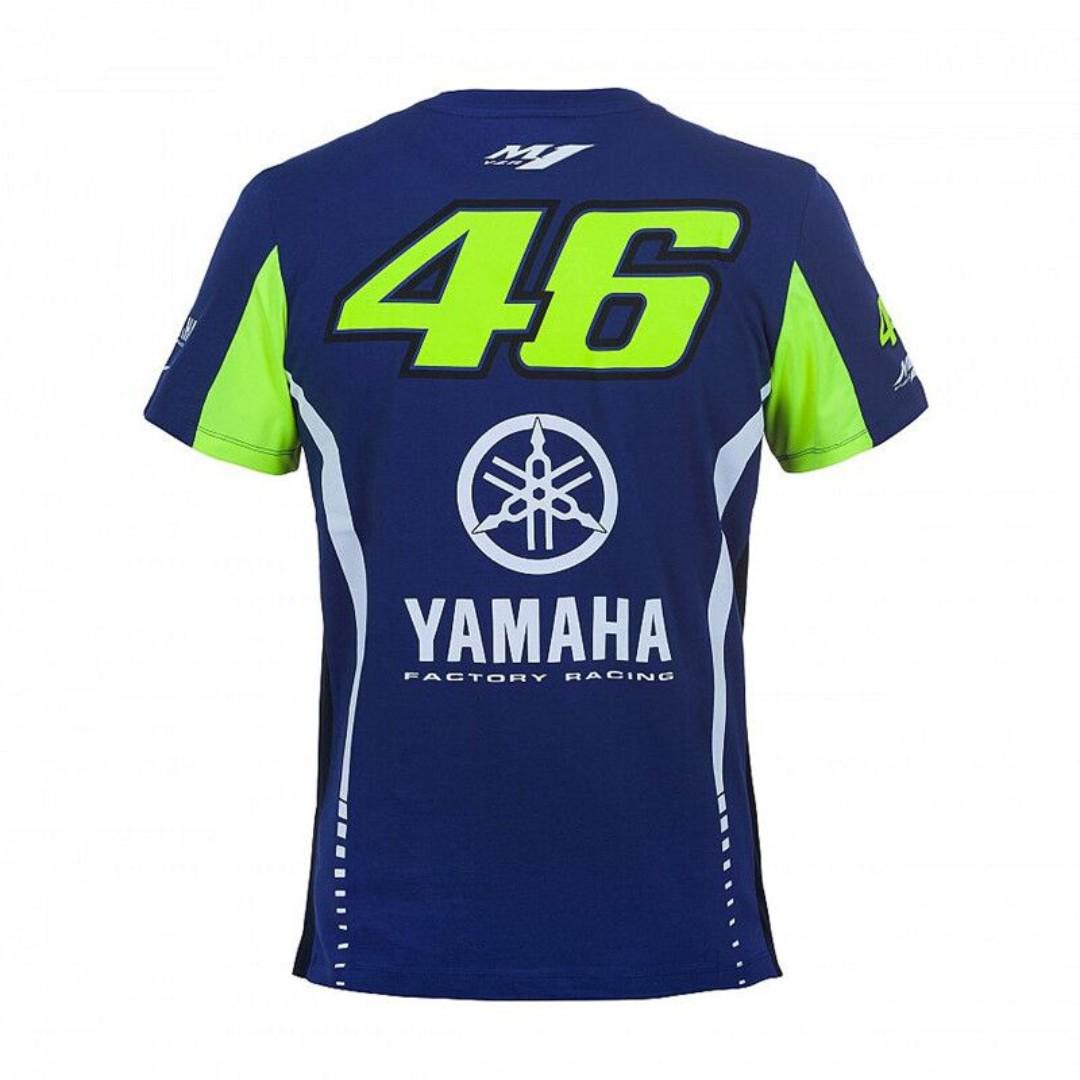 Motogp 46 VR46 VR Rossi M1 racing T shirt short sleeve T-shirt sponsor ...