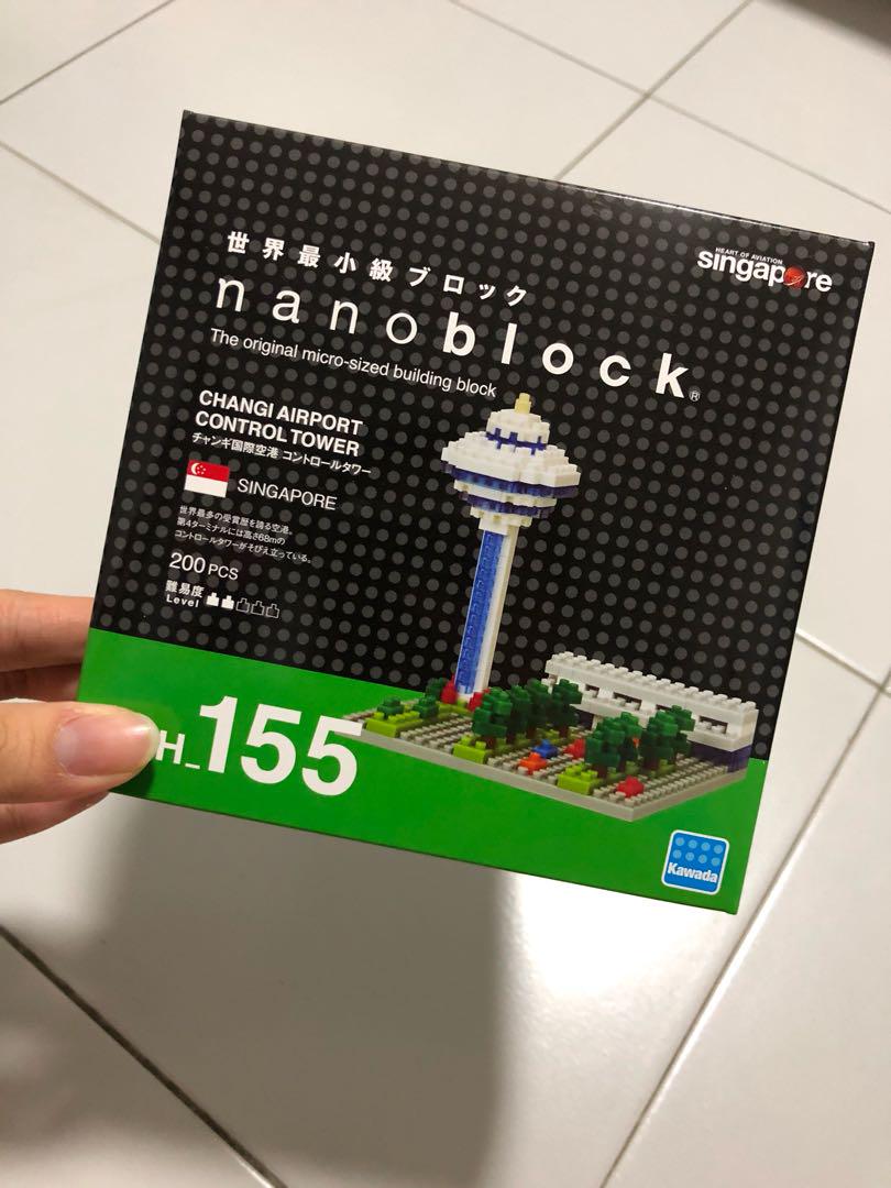 nanoblock - Changi Airport Control Tower, Hobbies & Toys, Toys & Games on Carousell